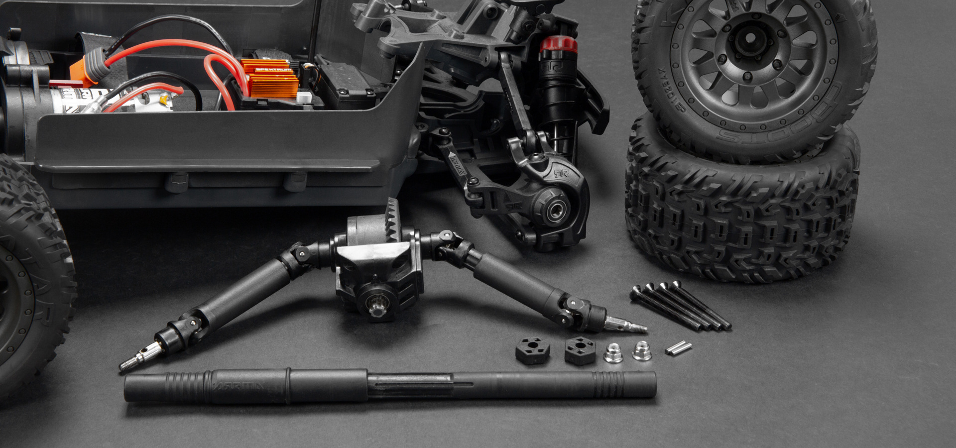 ARRMA VORTEKS BOOST MEGA RC Basher Showcase | ARRMA