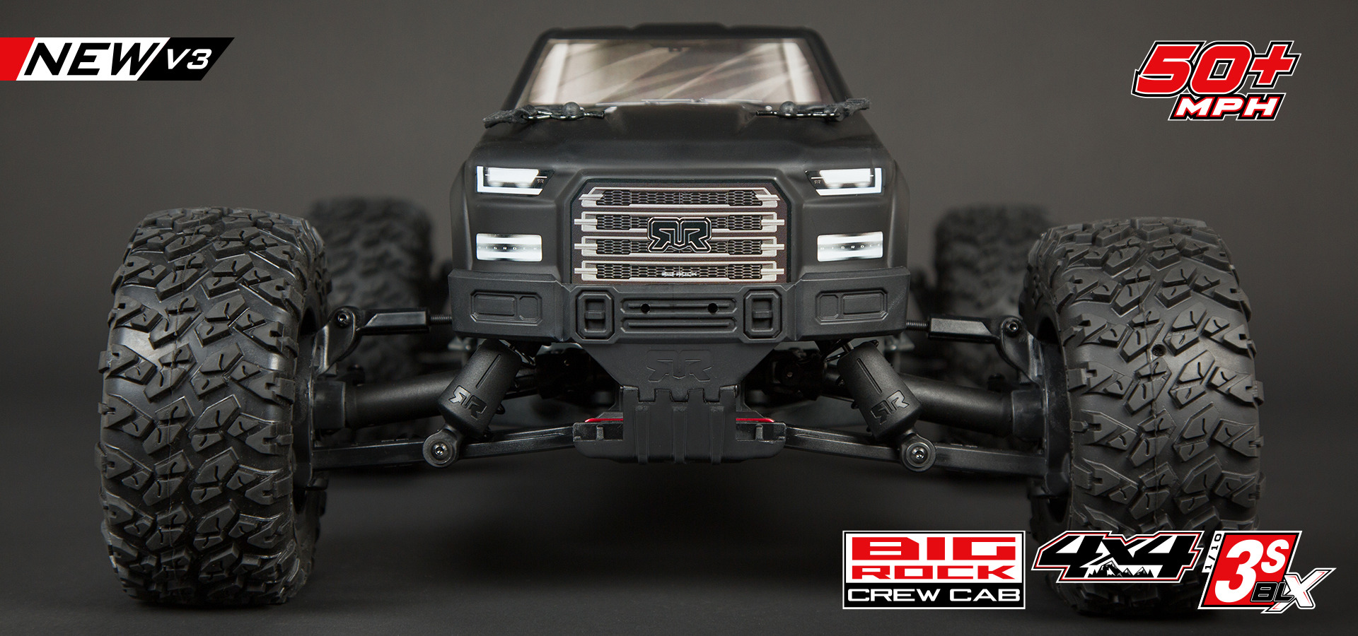 ARRMA BIG ROCK CREW CAB 4x4 RC Basher Showcase | ARRMA
