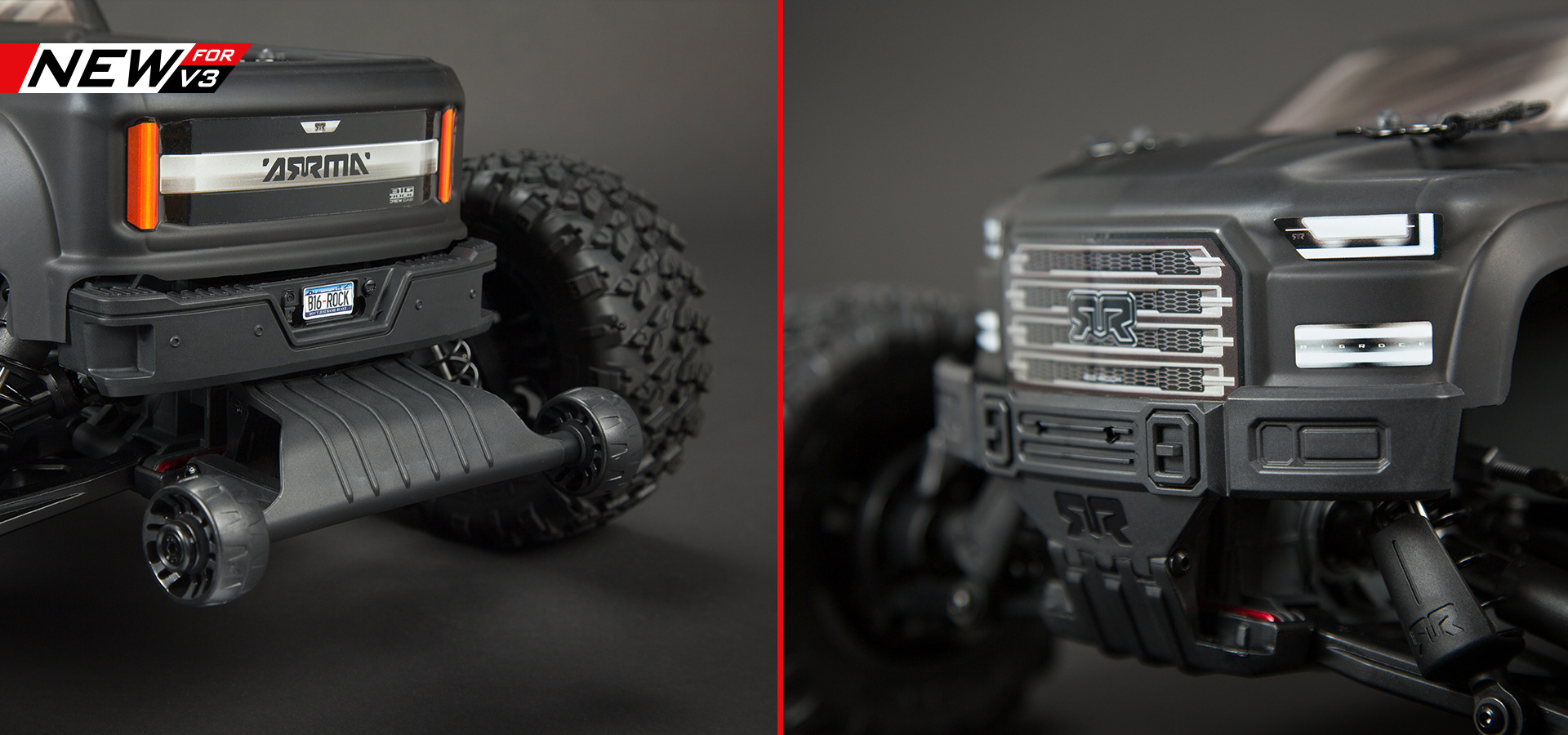 ARRMA BIG ROCK CREW CAB 4x4 RC Basher Showcase | ARRMA