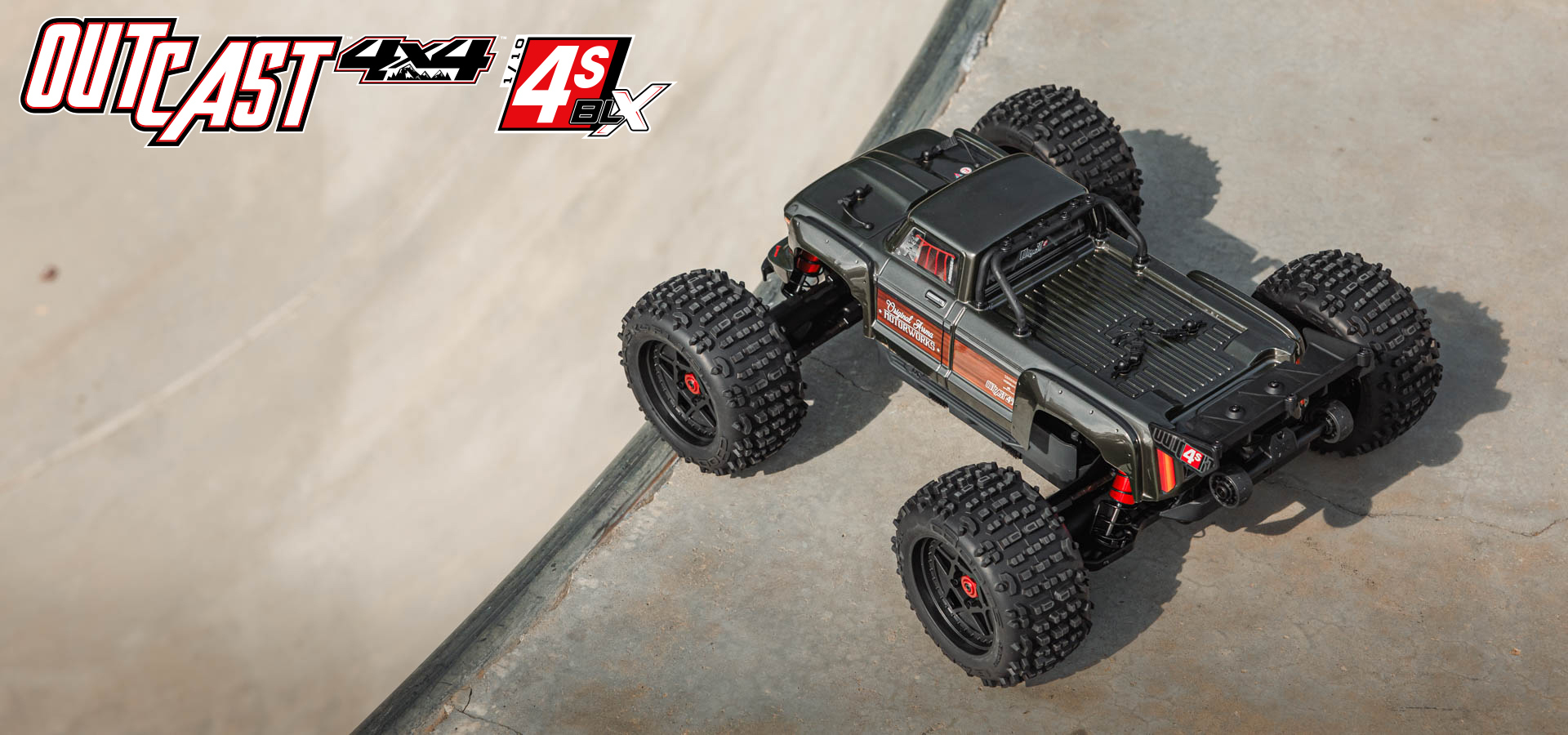 ARRMA OUTCAST 4S RC Basher Showcase | ARRMA