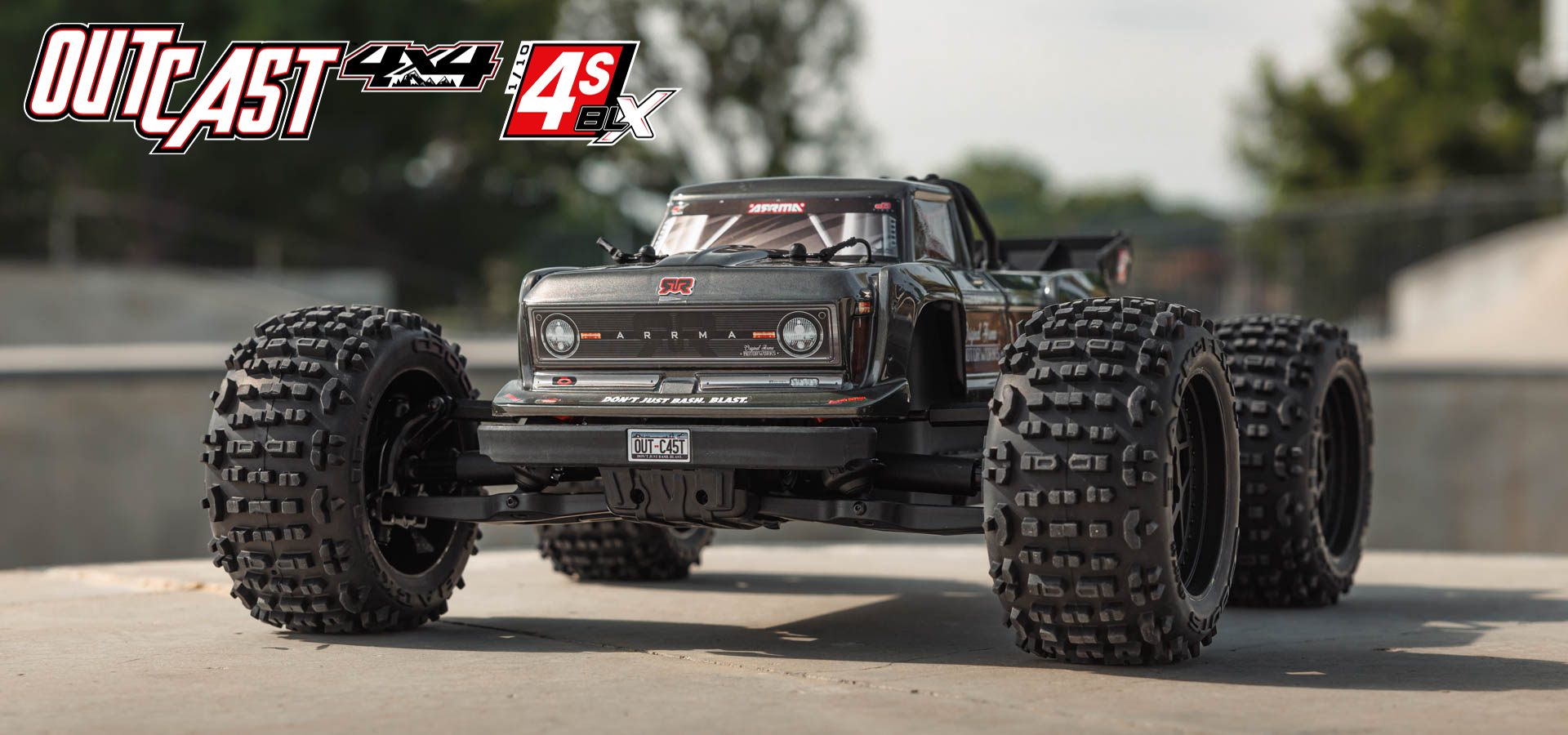 ARRMA OUTCAST 4S RC Basher Showcase | ARRMA