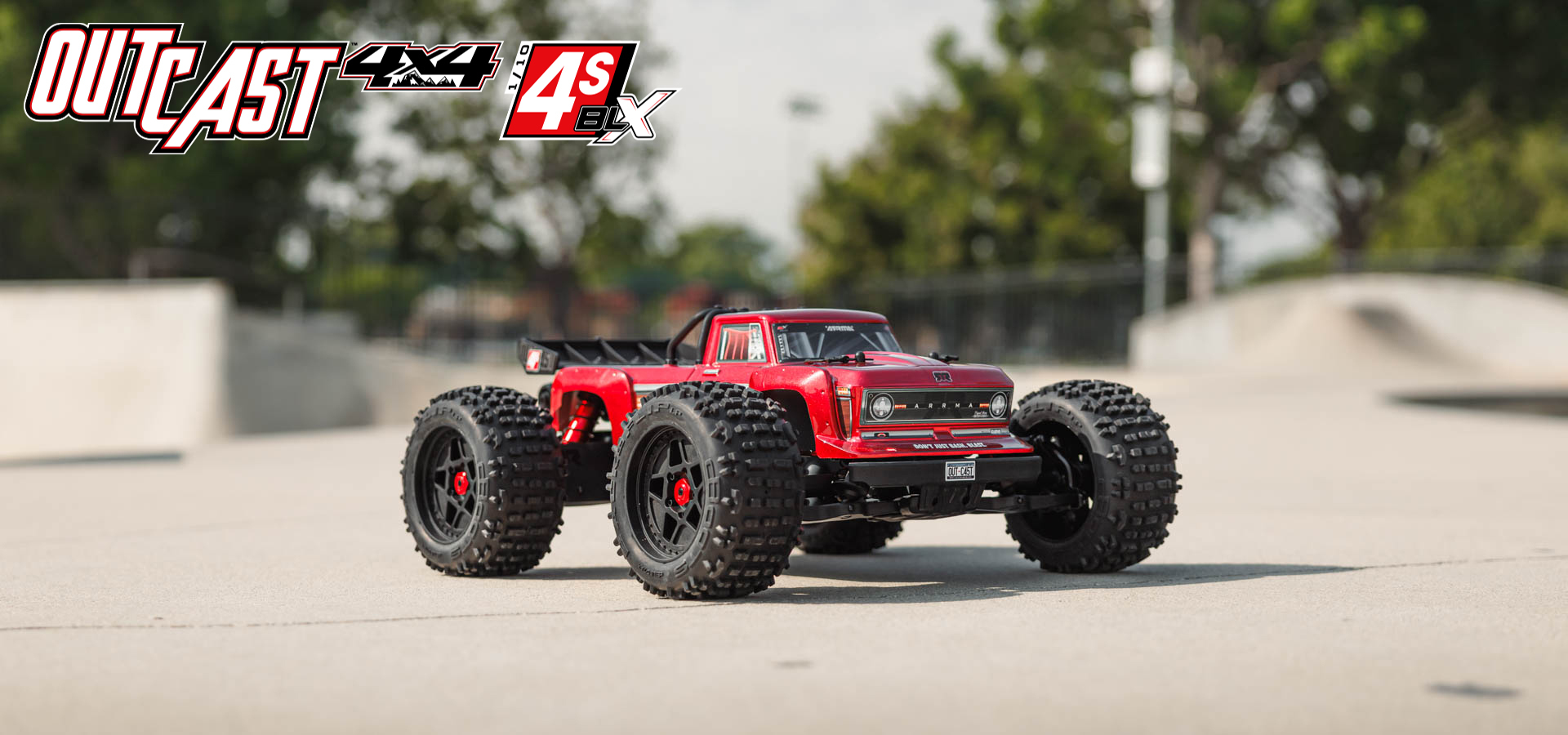 ARRMA OUTCAST 4S RC Basher Showcase | ARRMA