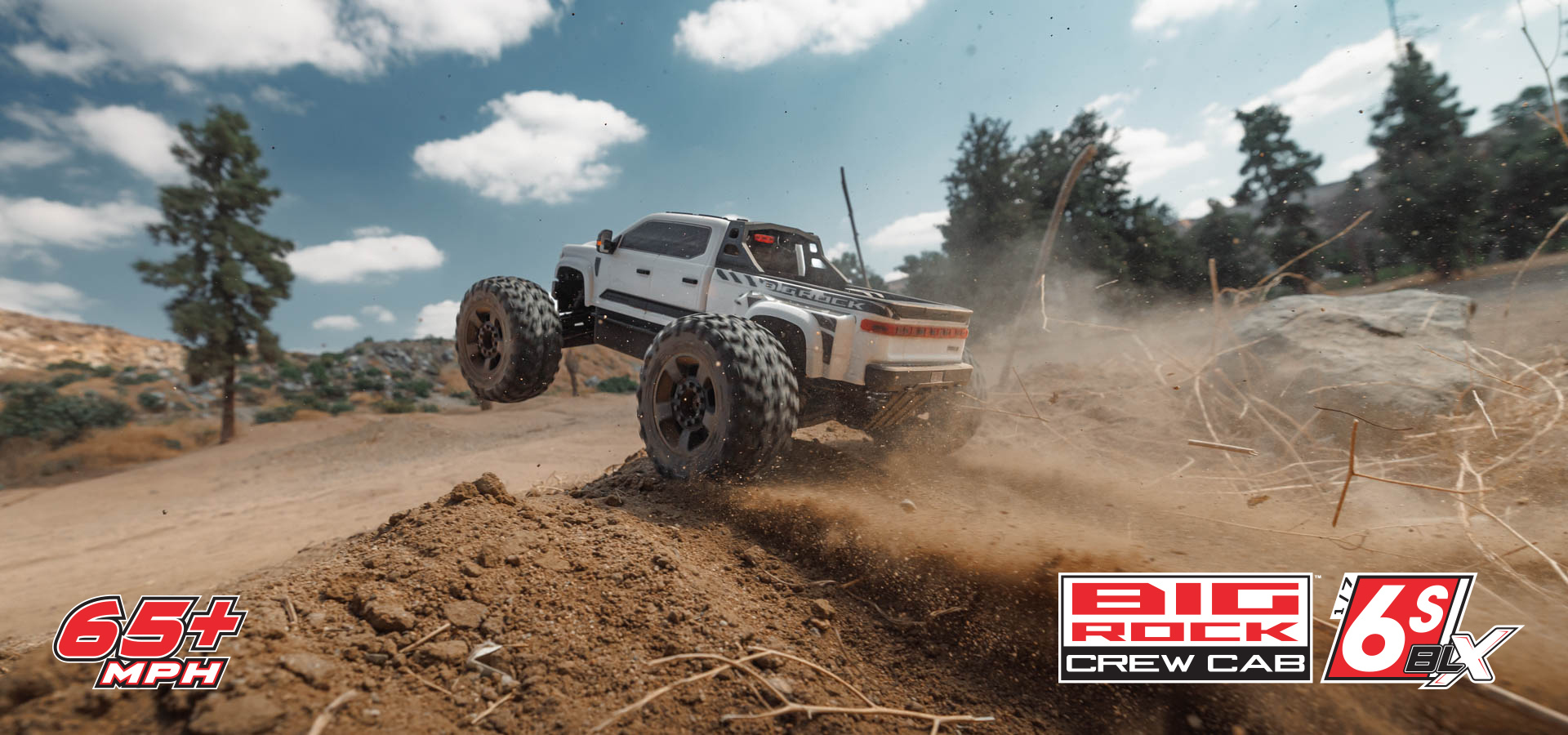 ARRMA BIG ROCK Crew Cab 6S RC Basher Showcase | ARRMA