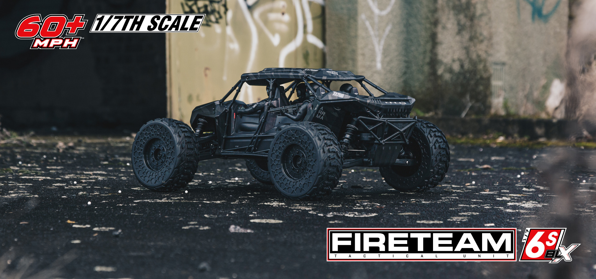 ARRMA FIRETEAM 6S RC Basher Showcase | ARRMA